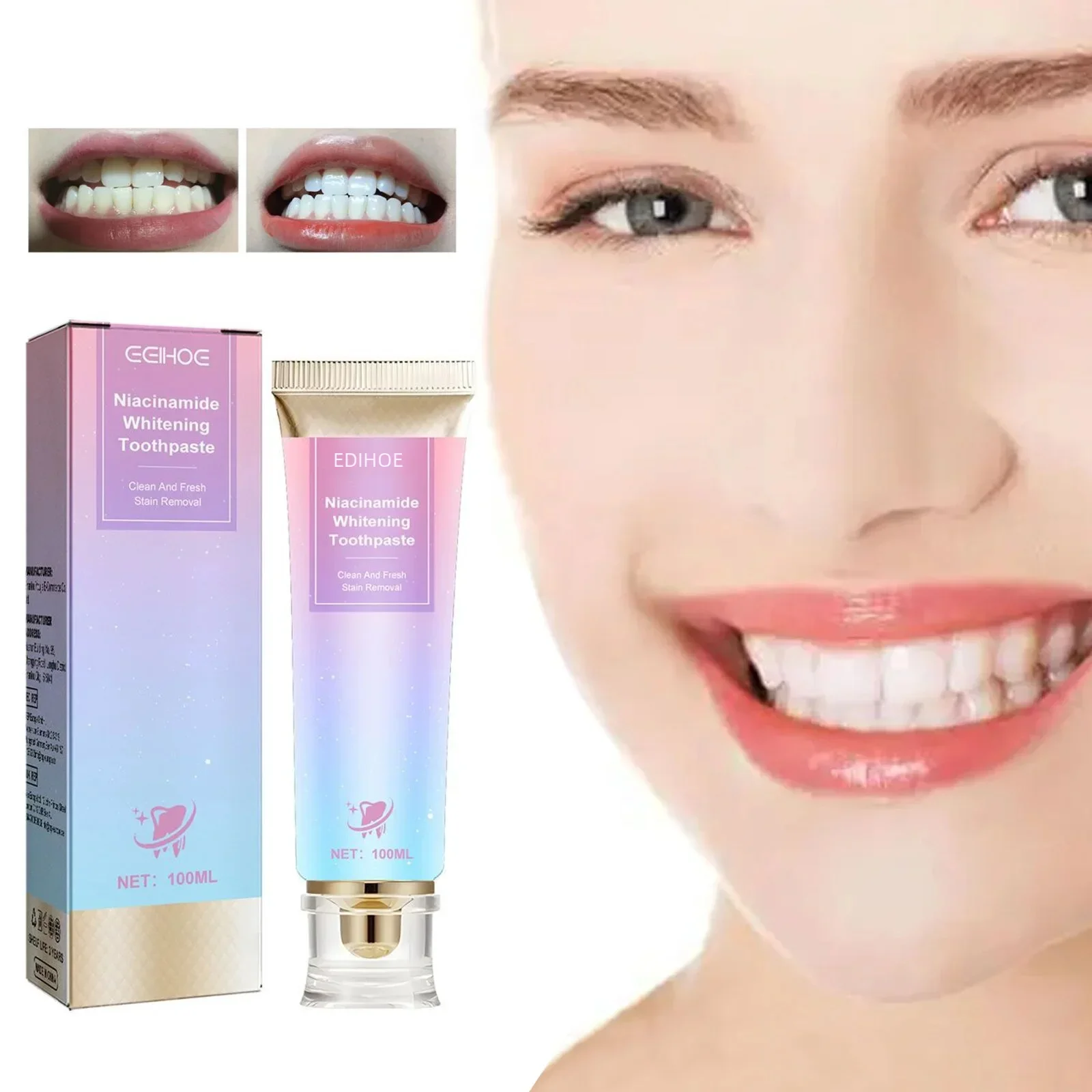 Nicotinamide-Whitening-Toothpaste-Fresh-Breath-Oral-Hygiene-Teeth ...