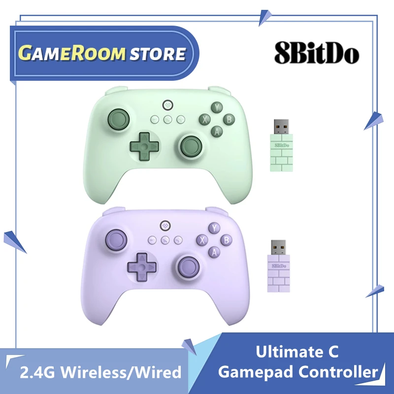 8-Ultimate-Ultimate-C-2C-2-4G-kablosuz-Gamepad-Windows-i-in-kablolu ...