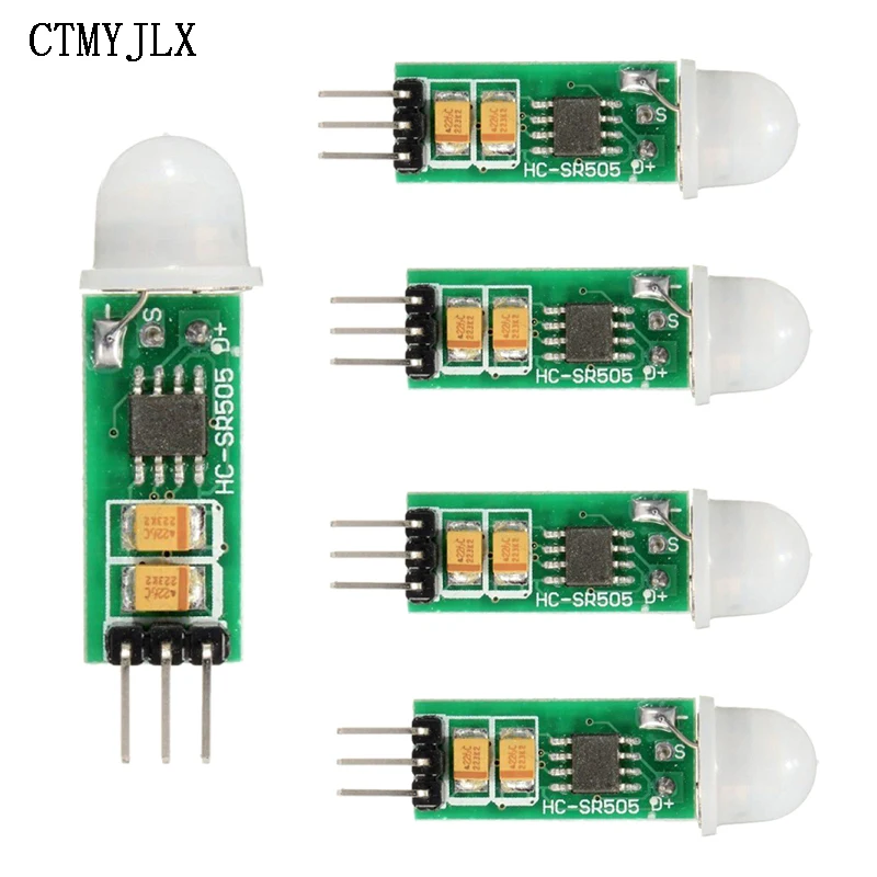 5pcs-HC-SR505-Mini-Body-Induction-Module-SR505-Mini-Infrared-PIR-Motion ...