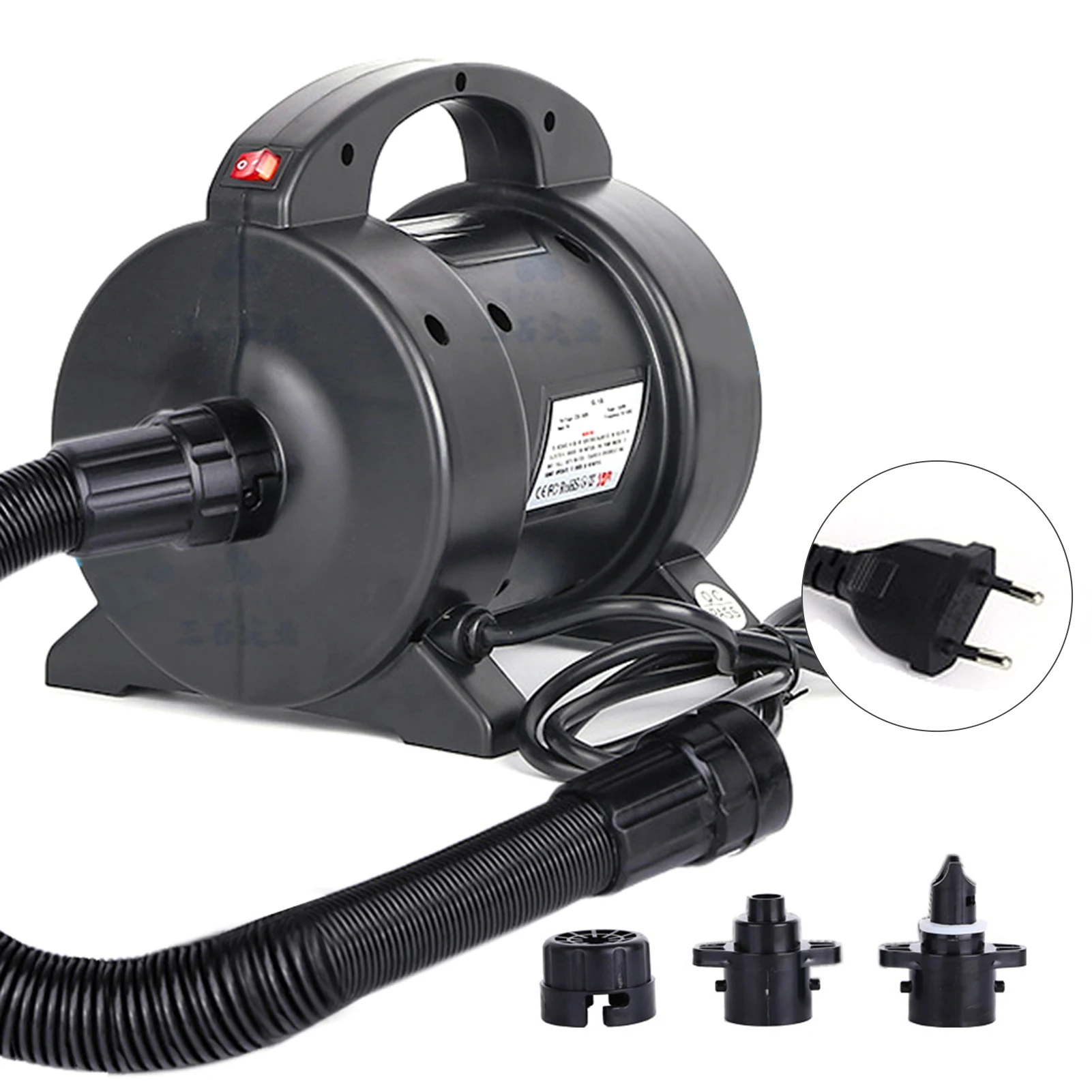 1600W-Electric-Pump-Air-Mattress-Pump-Quick-Inflation-Electric-Air-Pump ...