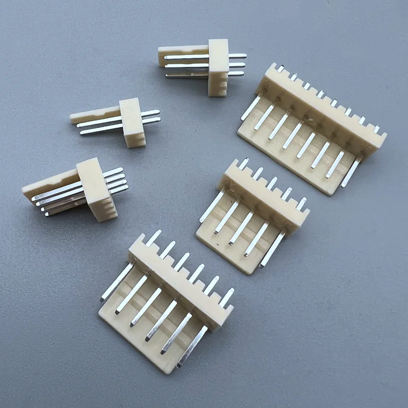 50pcs KF2510 Connector Straight needle 2.54MM PITCH Male Pin Header 2P/3P/4P/5P/6P/7P/8P/9P/12P ...