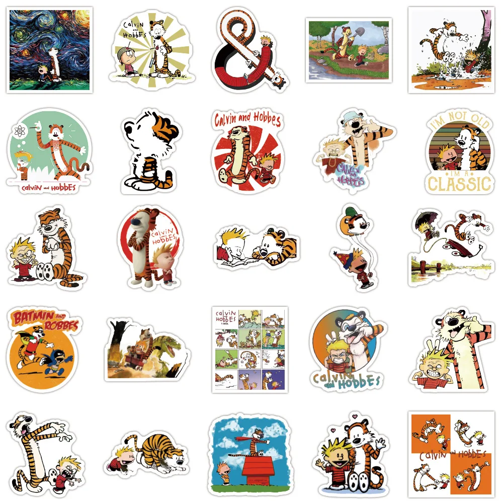 Calvin And Hobbes Car Decals