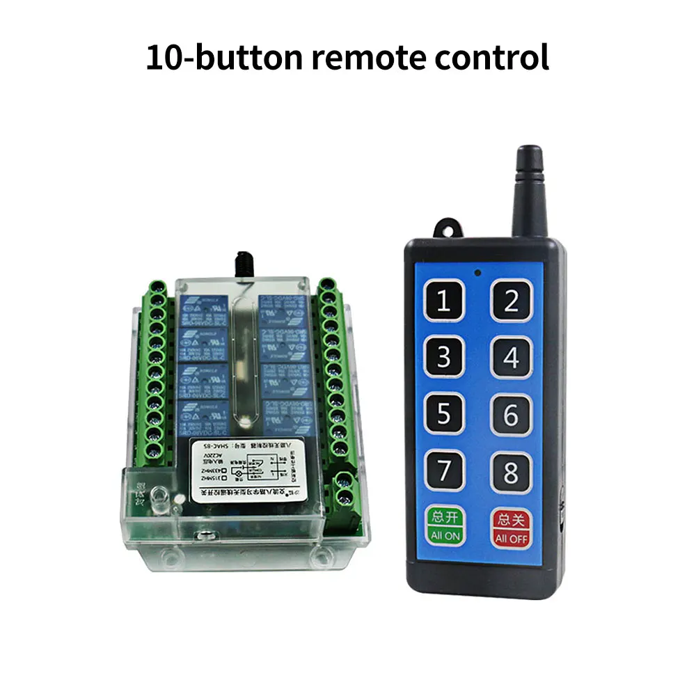 8-Channel-Wireless-RF-Remote-Control-Switch-12V-24V-36V-220V-Remote ...