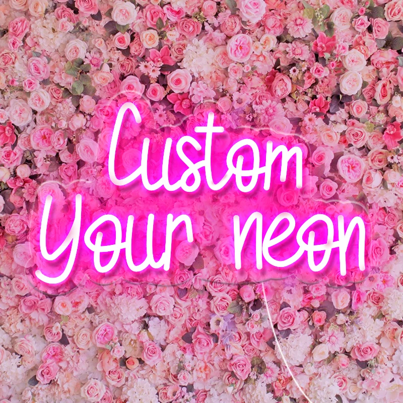 Led Neon Sign Can Personalized Neon Signs Custom Neon Usd For Wedding ...