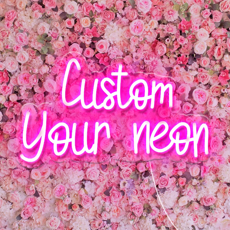 Led Neon Sign Can Personalized Neon Signs Custom Neon Usd For Wedding ...