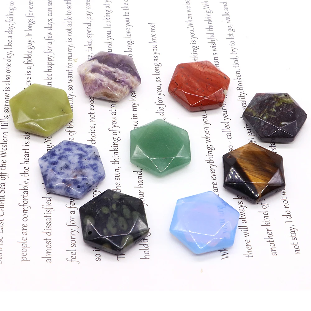 Natural-Stone-Hexagram-Star-of-David-Lucky-Healing-Crystal-Hexagon ...