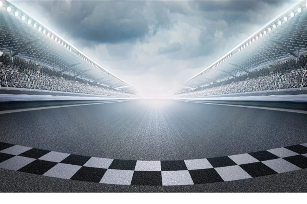 Car Race Track Background