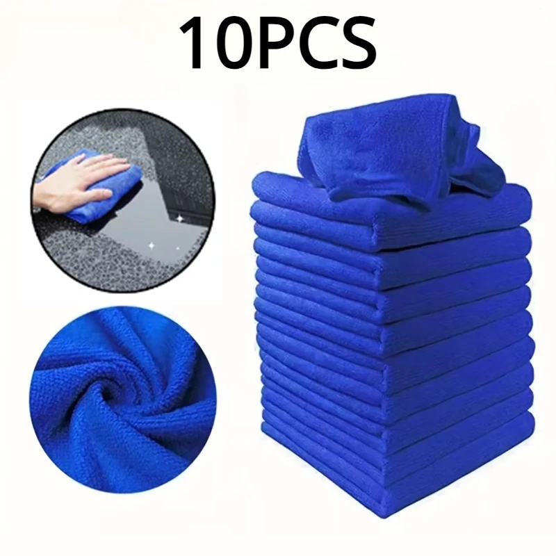 10-5PCS-Microfiber-Scouring-Pad-Dish-Towel-for-Cars-Kitchens-Gifts ...