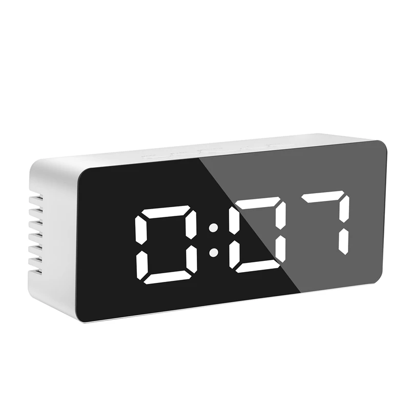 LED-Digital-Alarm-Clock-Mirror-Alarm-Clock-Led-Display-Temperature ...