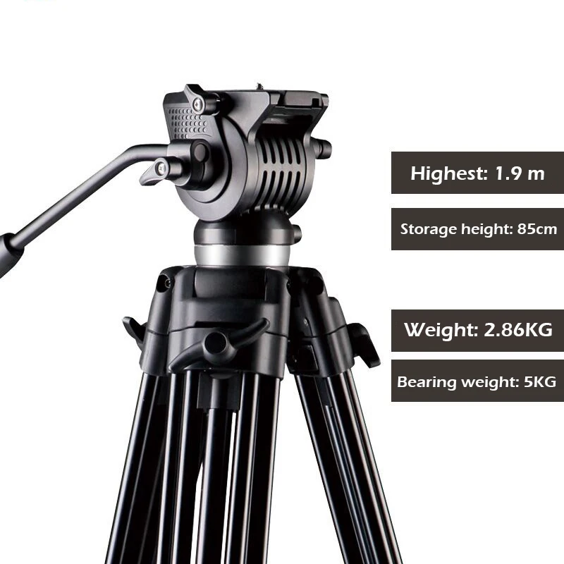 Camera tripod 1 m 9 SLR tripod photography camera bracket hydraulic ...