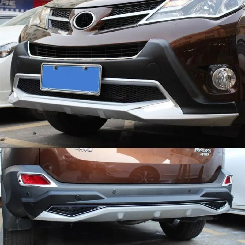 Front-Rear-Bumper-Protector-Guard-Bar-For-Toyota-Rav4-RAV-4-2013-2015 ...