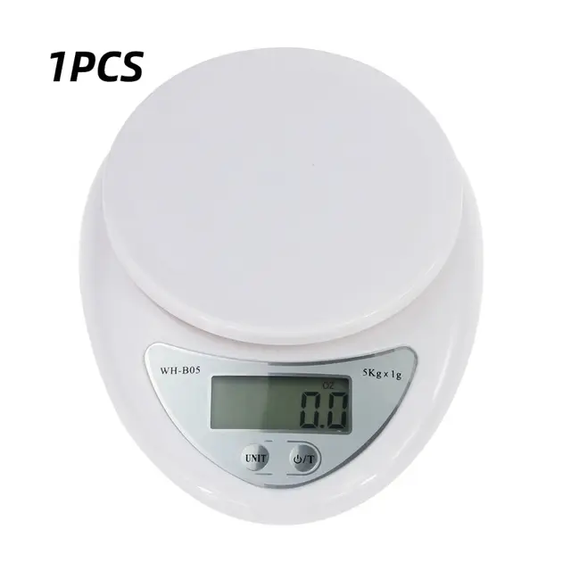 1pc 5kg Portable Digital Scale Scales Food Balance Measuring Weight ...