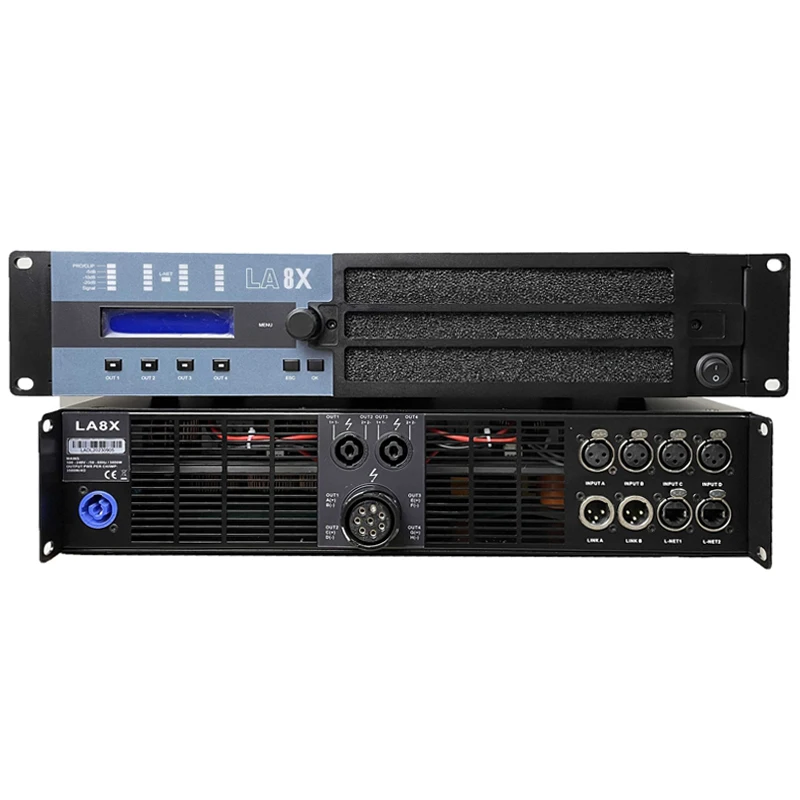 LA8X-4-channels-Digital-Power-Amplifier-10000watts-Class-D-Professional ...