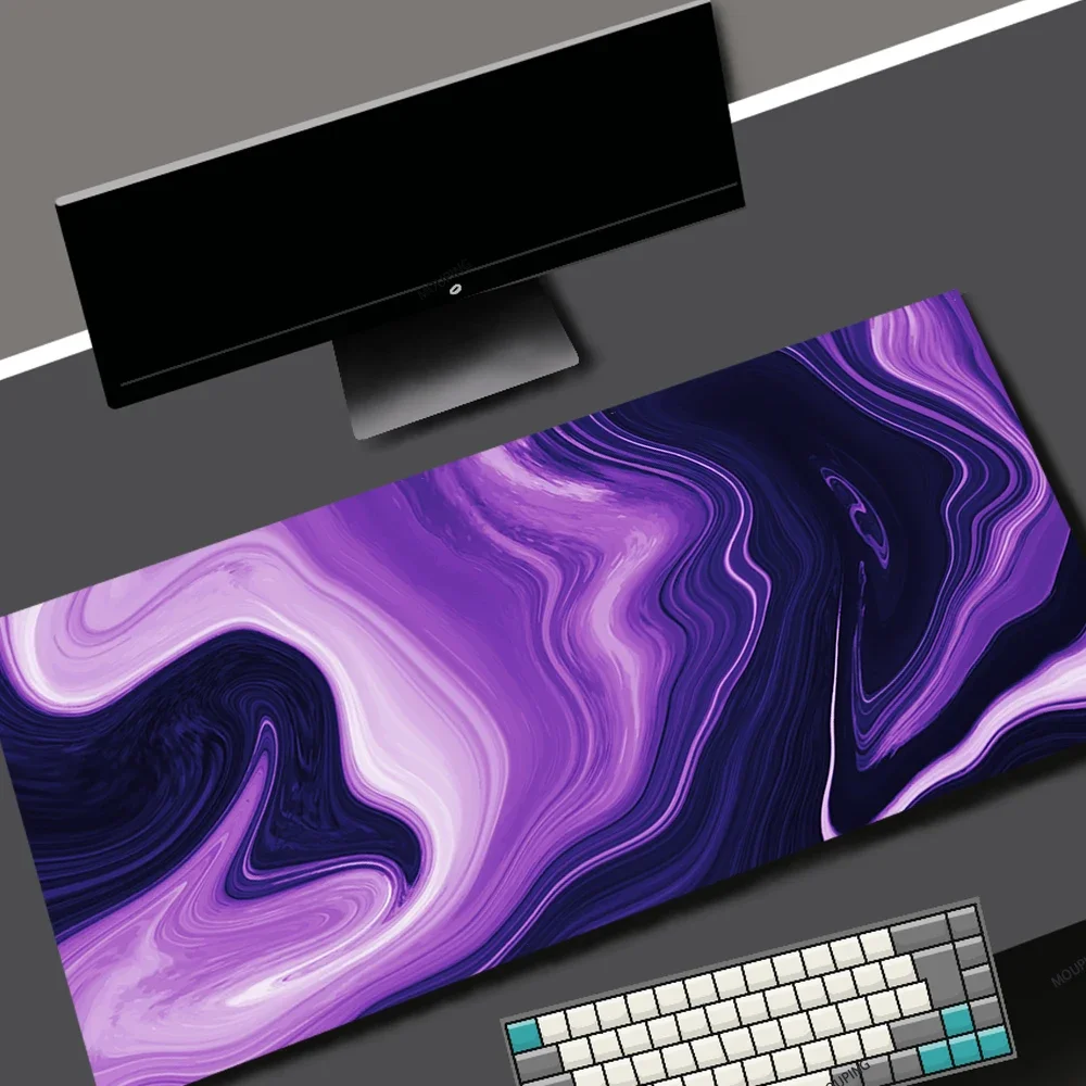 Strata-l-quido-mousepad-grande-roxo-gaming-mouse-pad-cinza-deskmat-para ...