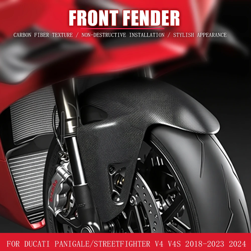 Front Fender For DUCATI Panigale/Streetfighter V4 V4S 2018-2023 2024 ...