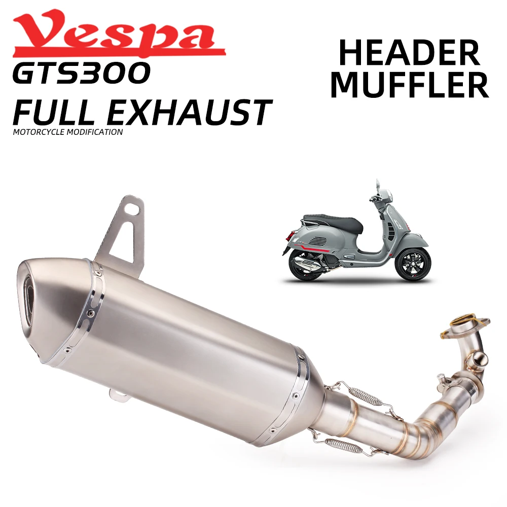 for-vespa-gts-250-gts-300-2007-2017-2018-2019-2020-Full-system-exhaust ...