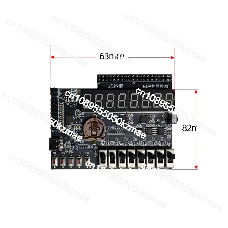 ACZ7015 702 ADC128S102 TLV5618 for EDA expansion card ZYNQ0 basic FPGA ...