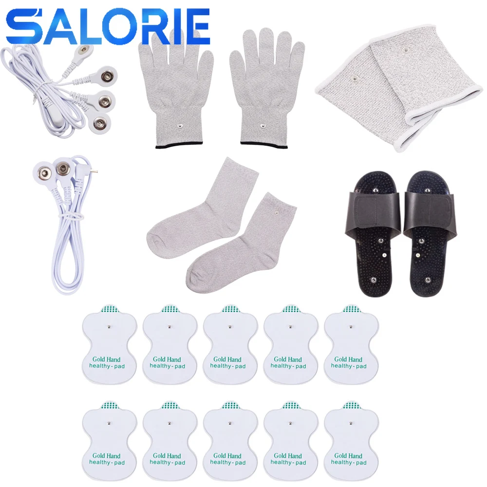 Tens-Machine-Physiotherapy-Accessories-Gloves-Socks-Wrists-Electrode ...