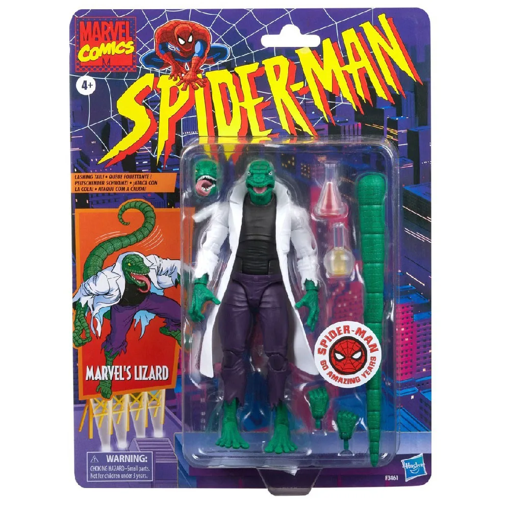 Marvel Legends Build Figure Lizard | Marvel Legends Lizard Action ...