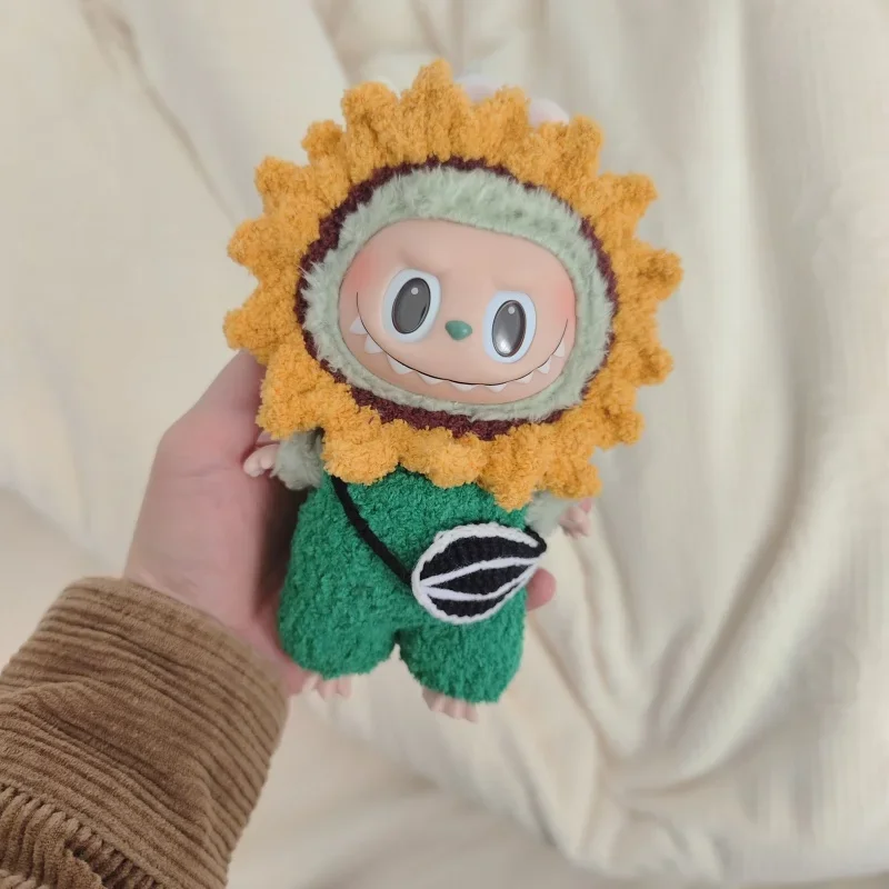 17cm-Labubu-Toy-Crybaby-Anime-Peripheral-Handmade-Tabletop-Decoration ...