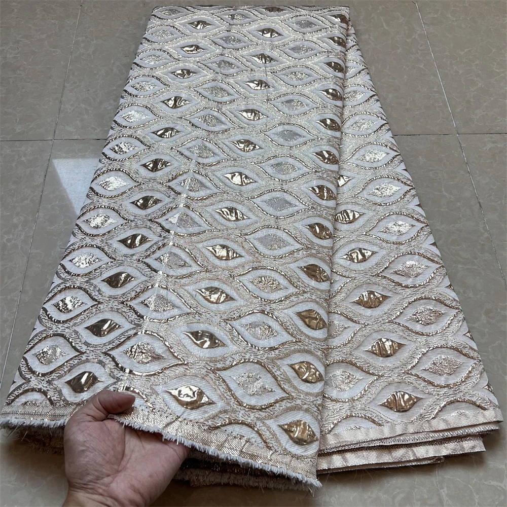 NigWin-Robe de Soirée en Tulle et Dentelle, Tissu Organza, Broderie Guipure, Brocart Jacquard, 5 ...