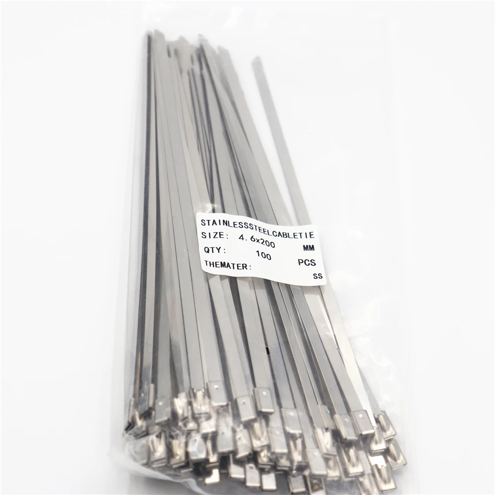 100Pcs-steel-cable-tie-4-6MM-self-locking-cable-tie-metal-tie-201-304 ...