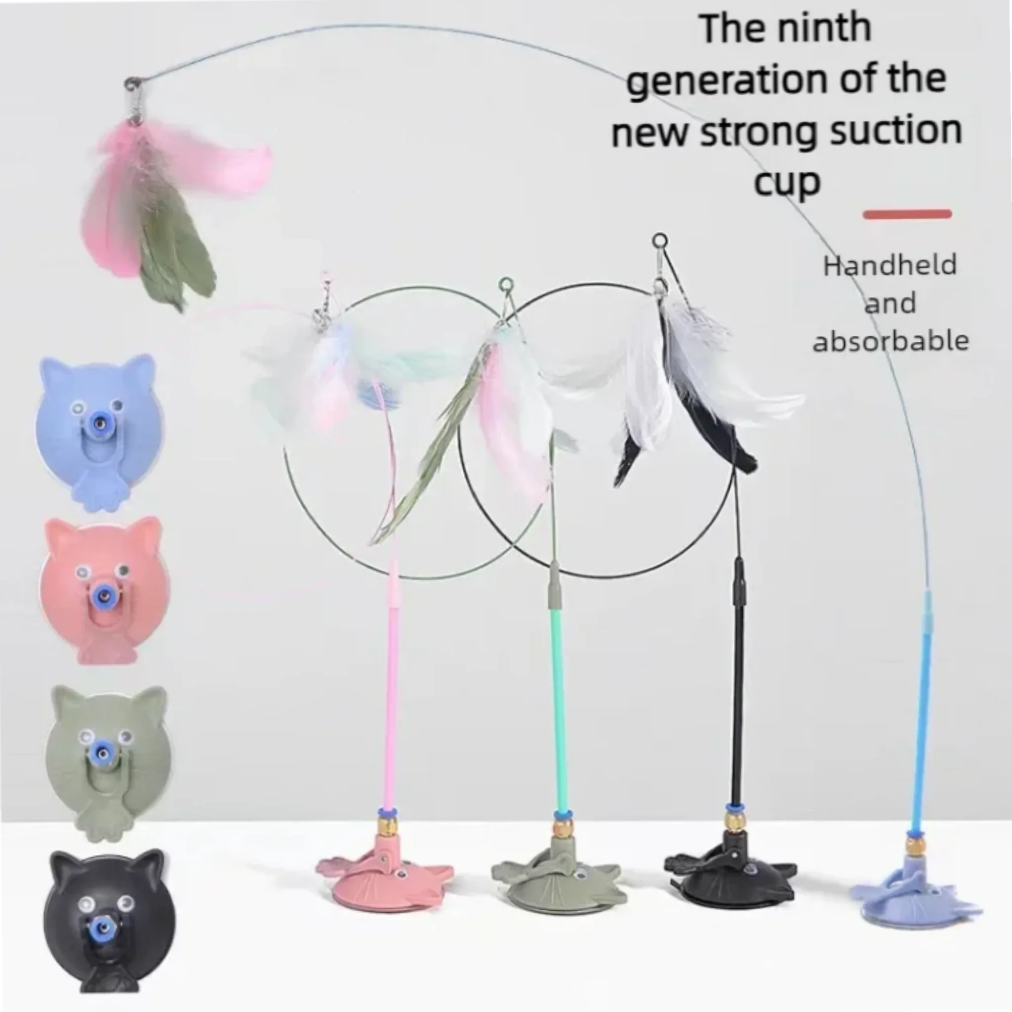 Funny-Cat-Stick-Toy-with-Detachable-Teaser-Wand-And-Sucker-Base ...