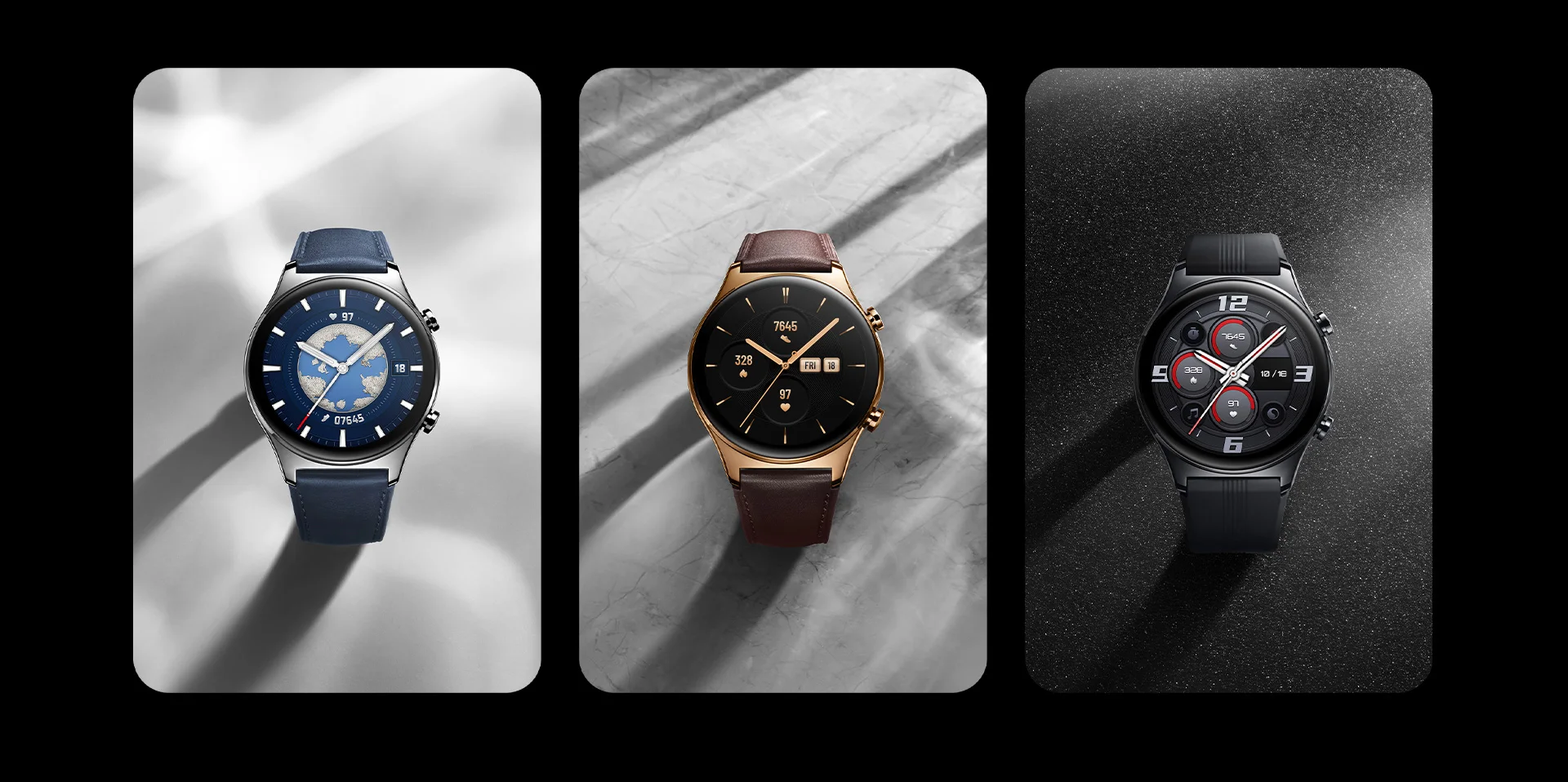 HONOR Watch GS 3 Global Version 3D-Curved Glass SmartWatch 1.43"AMOLED ...