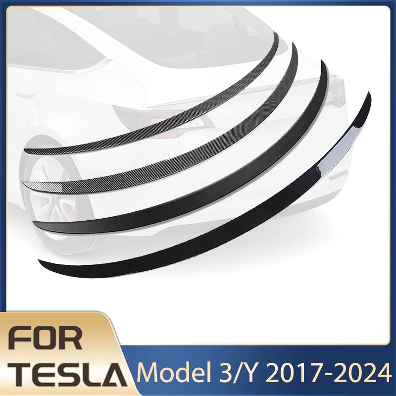 For Tesla Model 3 Highland Spoilers Wings for Tesla Model 3 Mode Y 2021 ...