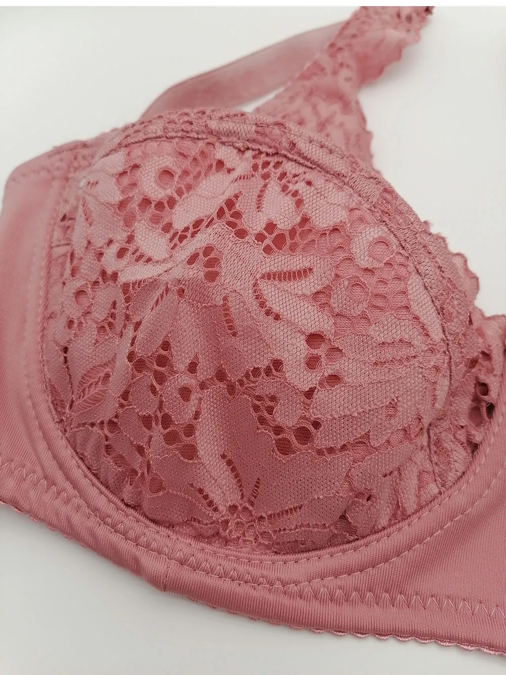 Sexy-Lace-Lingerie-Hollow-Out-Women-Plus-Size-Bras-Solid-Soutien-Gorge ...