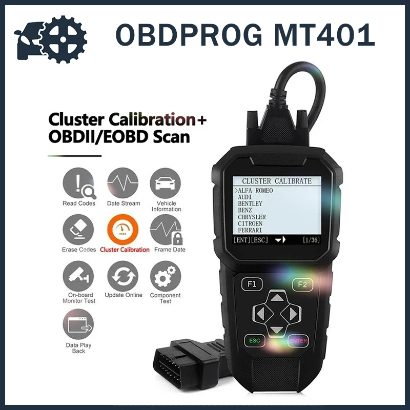 OBDPROG-MT401-Cluster-Calibration-OBD2-Tool-Professional-Scanner-OBD-2 ...