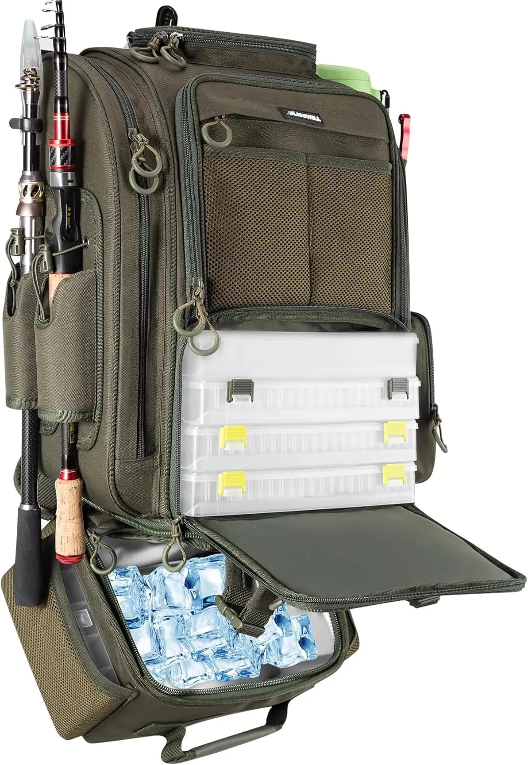 Large-Fishing-Backpack-with-Cooler-for-3-Tackle-boxes-Fishing-Bag-with ...