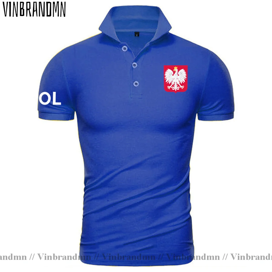 Poland-Polish-Pole-POLAK-POLSKA-POL-Polo-Shirts-Men-Short-Sleeve ...