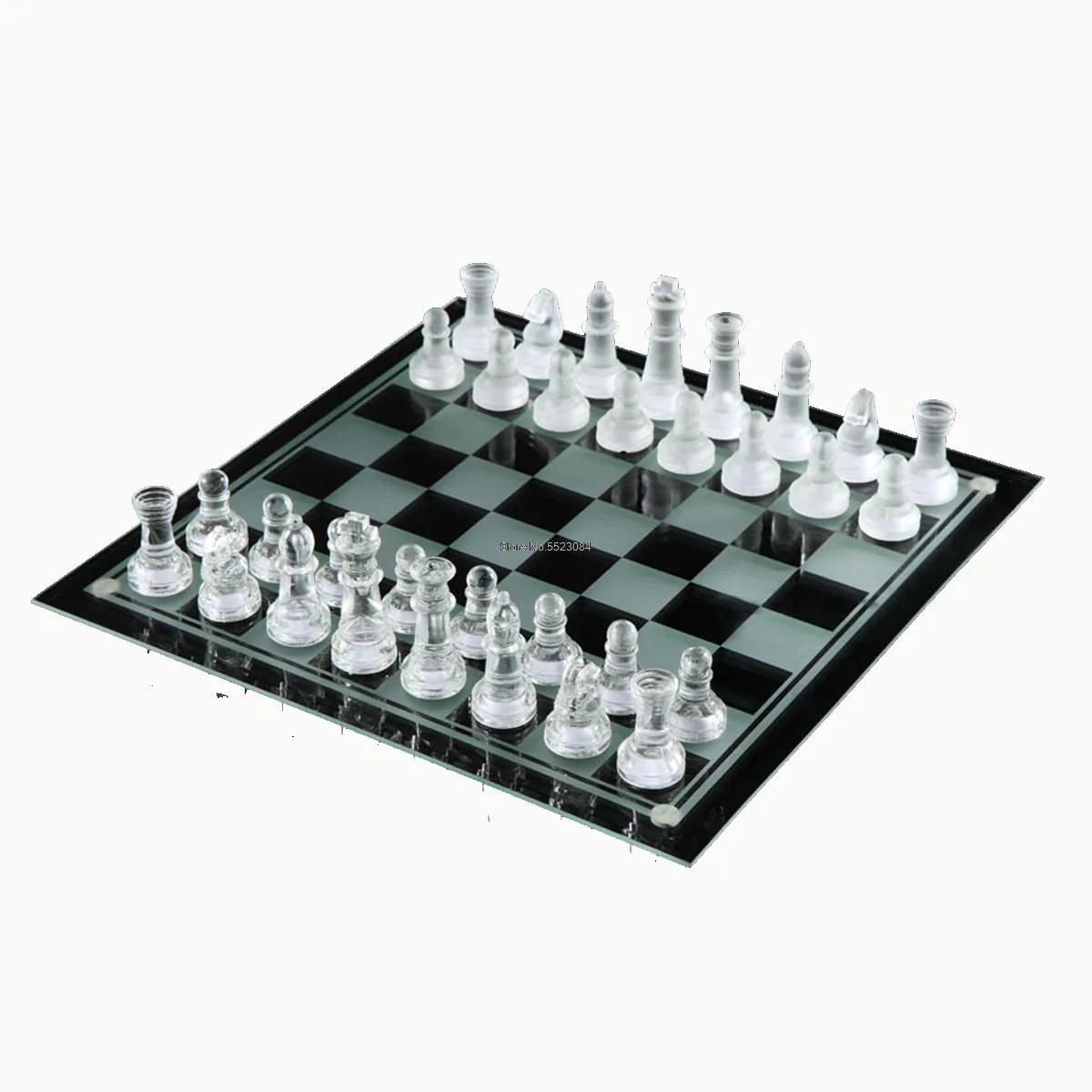 International-Chess-Game-Luxury-Elegant-Glass-Chess-Wrestling-Packaging ...