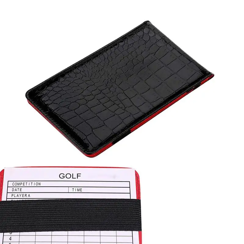 Golf-Scorecard-Book-PU-Leather-Golf-Log-Book-With-2-Scorecards-Golf ...
