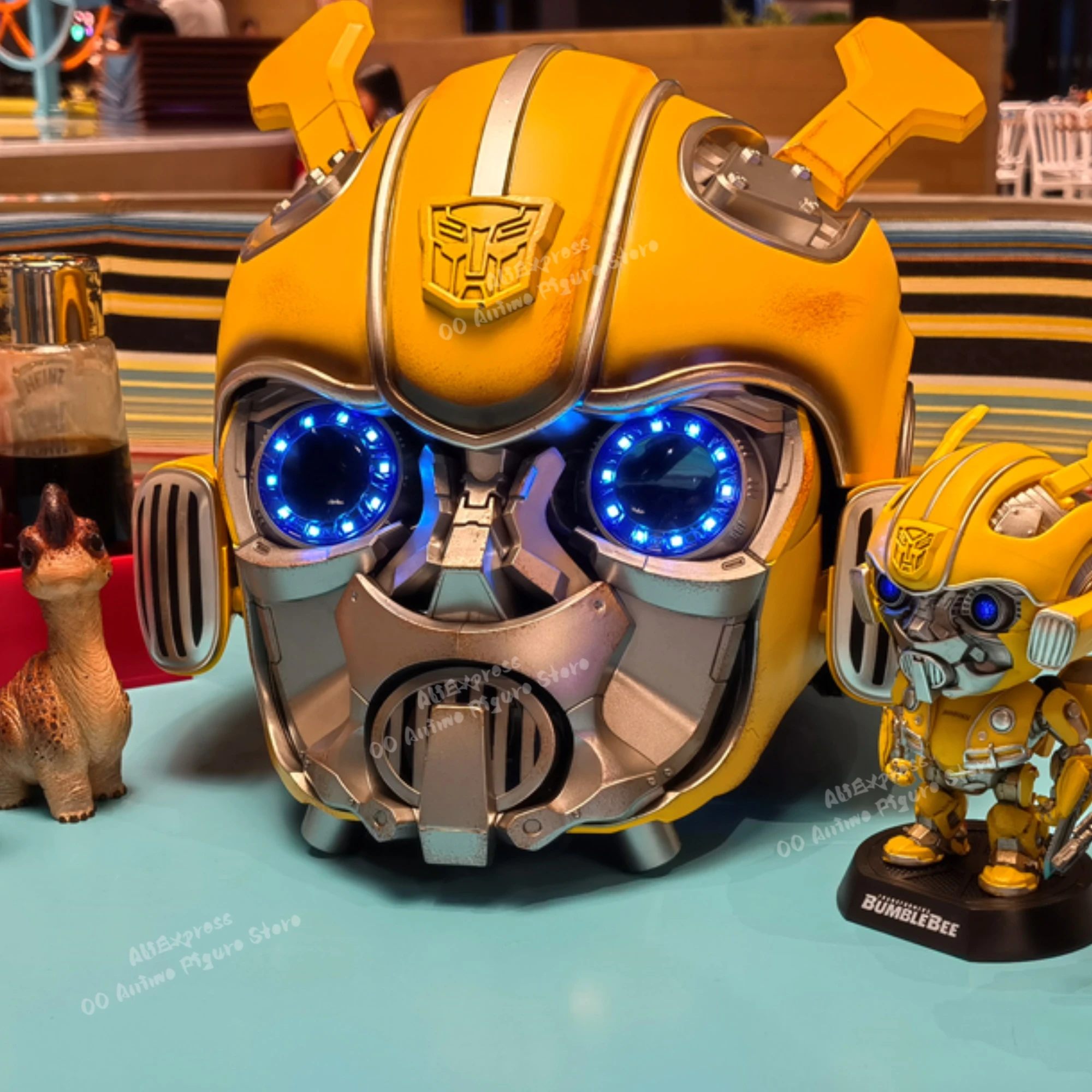 Bumblebee Transformer Face Cartoon