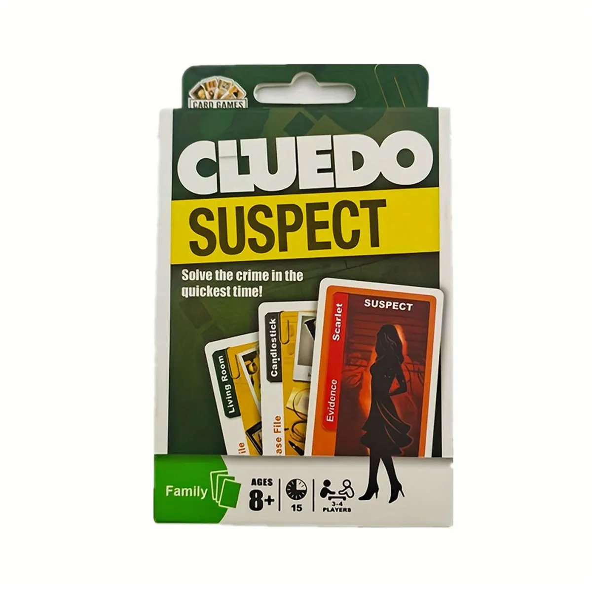 Cluedo Suspect Card Game - Sokogala E-commerce