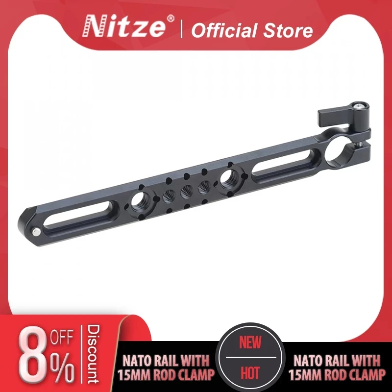 Nitze-N49-NC7-N49-Extend-15mm-Single-Rod-Clamp-to-NATO-Rail-Mounting ...