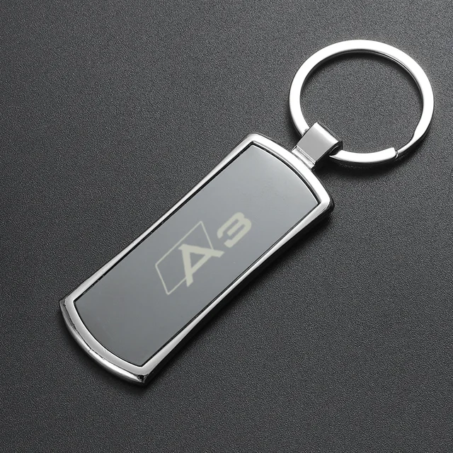 Personalized Keychain Gift Engrave Name and Date for Audi A1 A3 A4 A5 ...