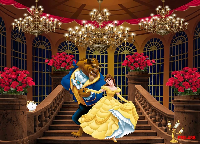 Princess Belle Castle Background