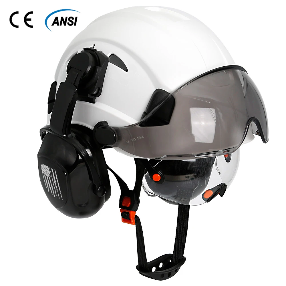 Safety-Helmet-With-Visors-Built-In-Goggles-Upgraded-Earmuff-Noise ...
