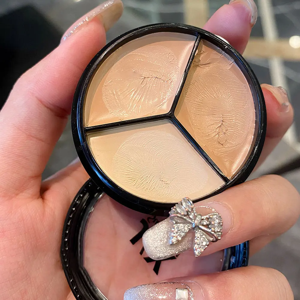 3-Color-Concealer-Palette-Makeup-Base-Professional-Full-Coverage-Cover ...