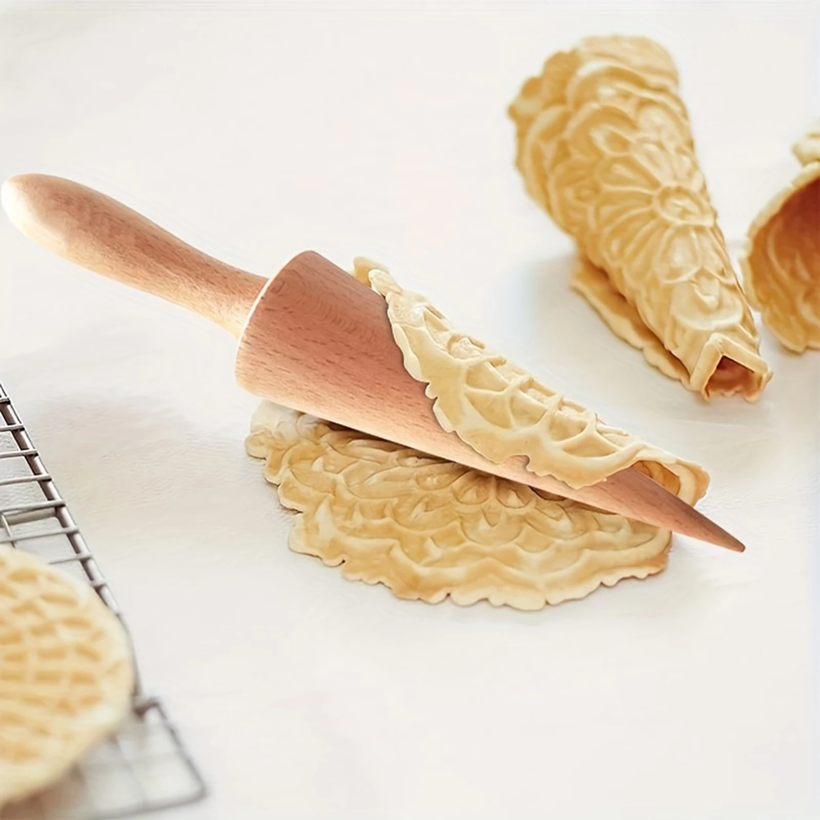 Waffle Cone Maker Roller