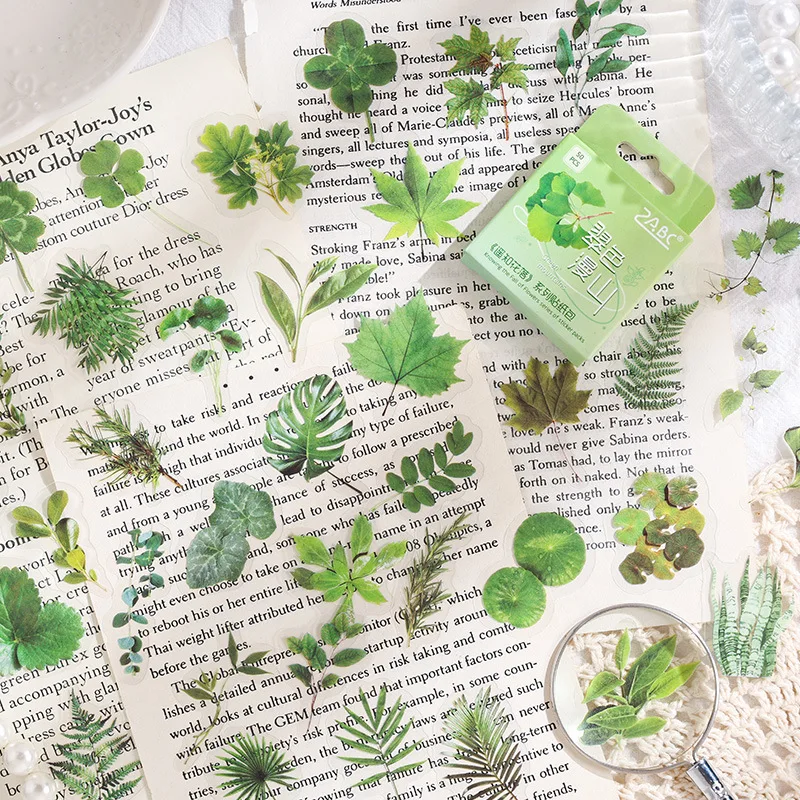 Mini-pegatinas-impermeables-de-plantas-y-flores-para-mascotas-lbum-de ...