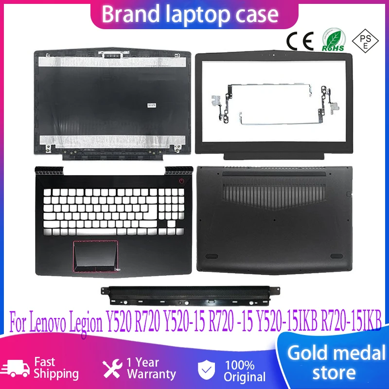 Cubierta trasera LCD para portátil, bisel frontal, bisagras ...