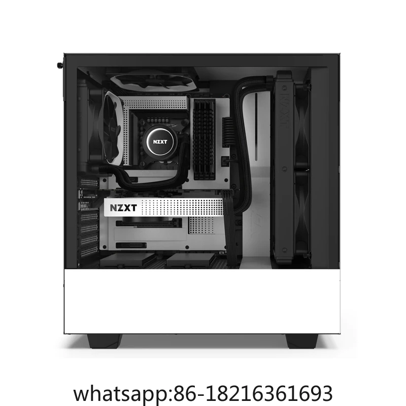 Chassi-do-chassi-do-computador-pacote-refrigerado-a-gua-torre-m-dia ...