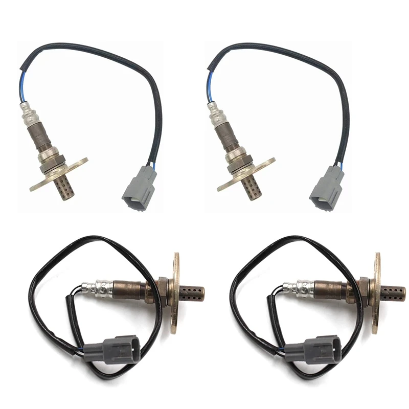 4Pcs 89465 60150 89465 69175 Front & Rear O2 Oxygen Sensor For Toyota ...