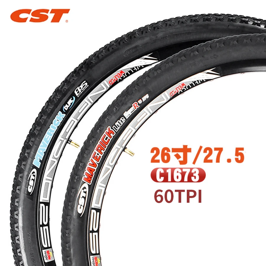 CST mountain bike tires c1673 Lone ranger steel wire wear resistant 26 ...