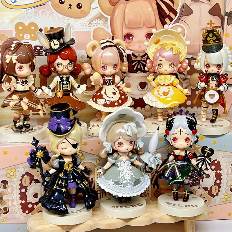 Milko Star Tea Party Blind Box Tide Play Girl Princess Doll Doll ...