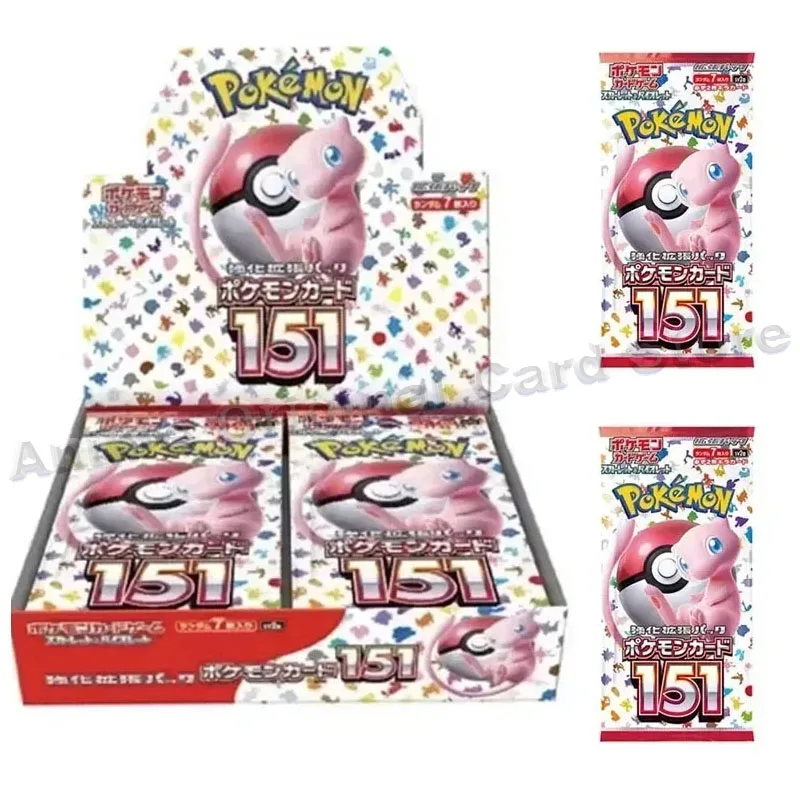 Japanese-Edition-Original-Box-PTCG-Pokemon-Card-151-First-Generation ...